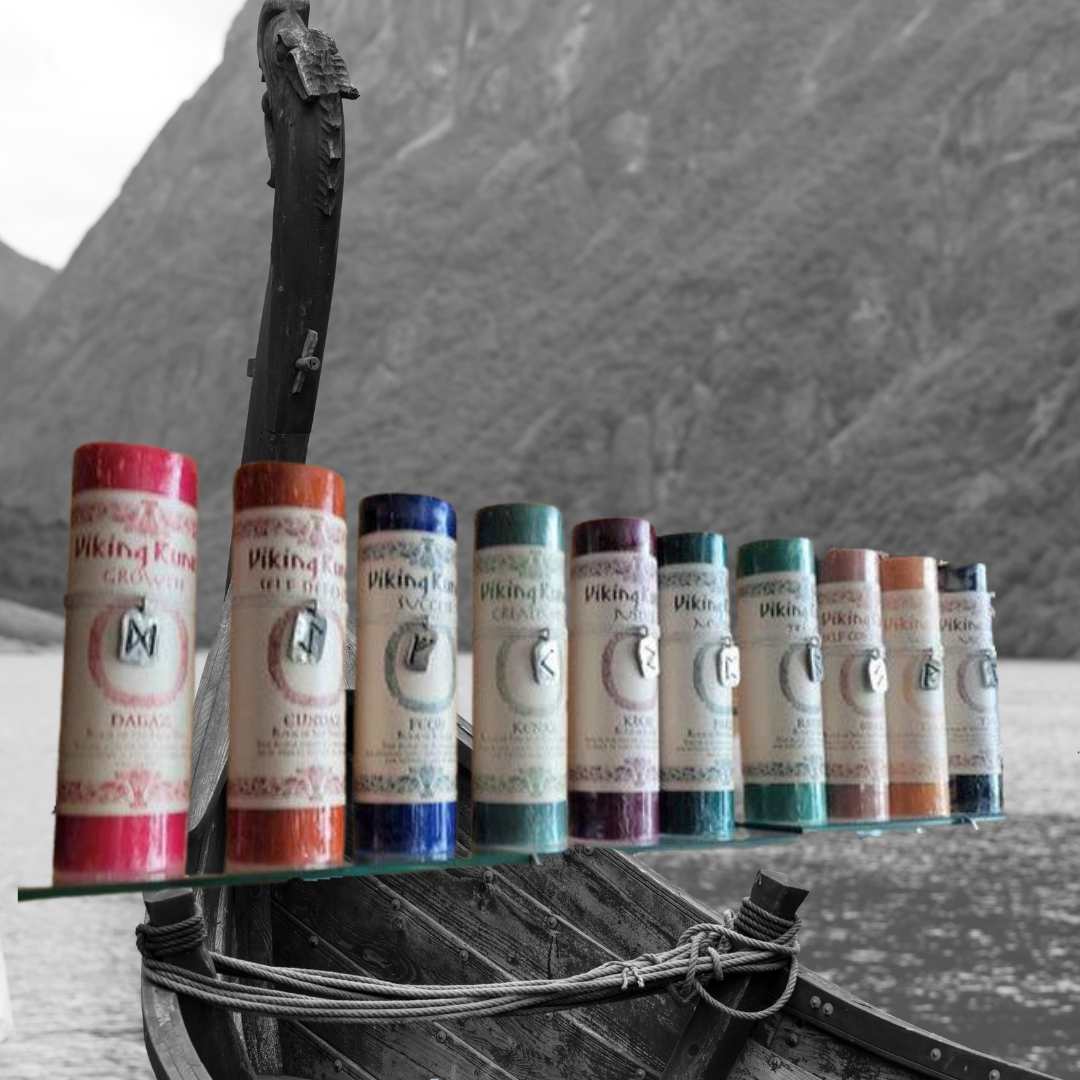 Shop our selection of Norse / Viking Rune Candles! – Pickeyweedz