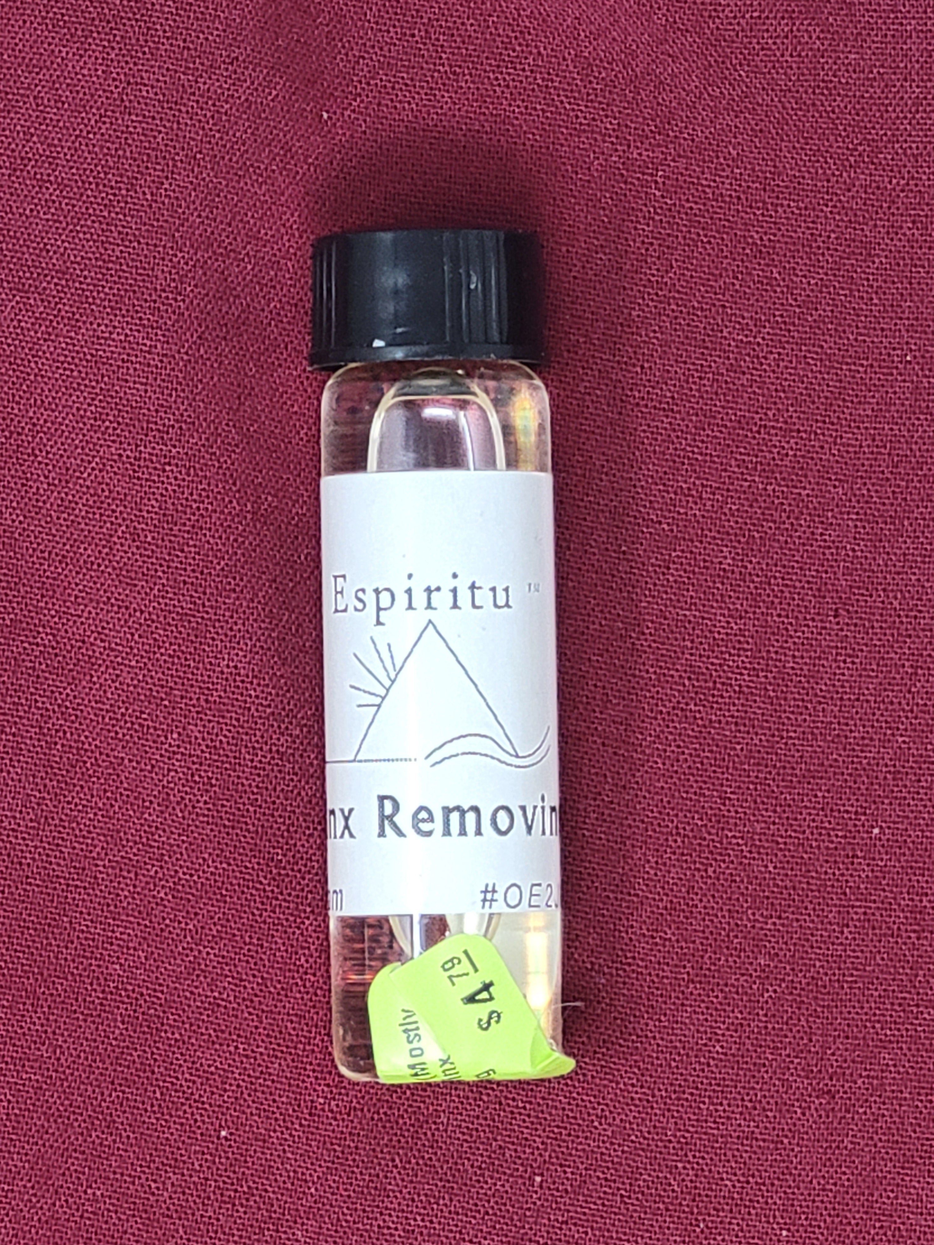 Jinx Removing Spell Oil – Pickeyweedz
